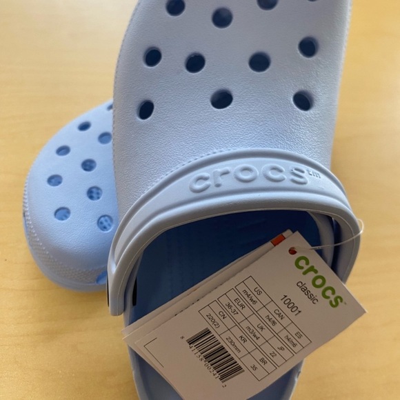 CROCS | Shoes | Crocs Adults Classic Clog Light Blue | Poshmark